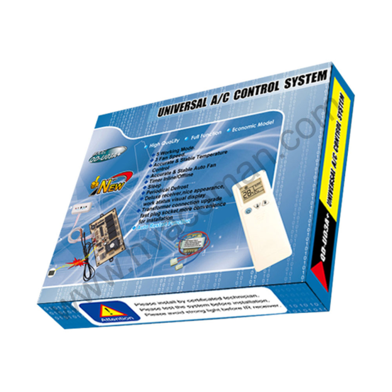 QD-U03A Universal Air Conditioner PCB Board with AC Remote - Royal ...